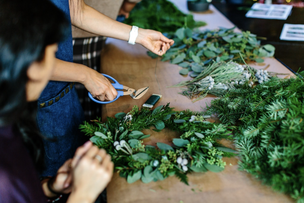Wreath Workshop - Flower Arranging Courses